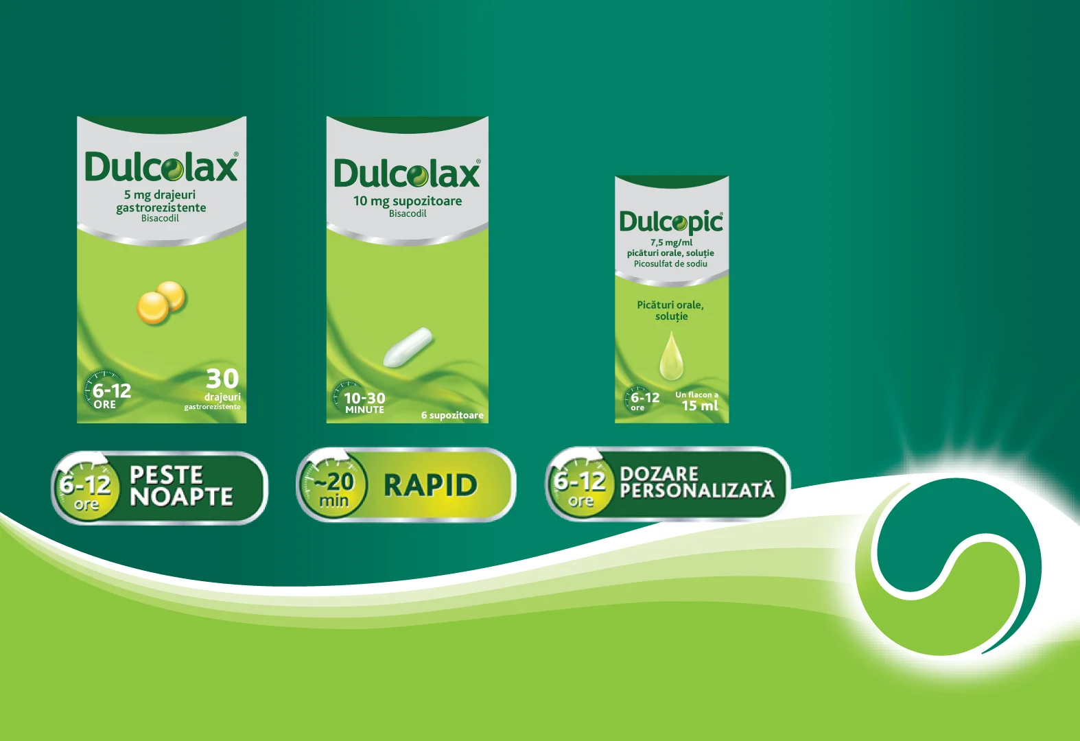 DulcoLax® poate oferi un remediu împotriva constipației