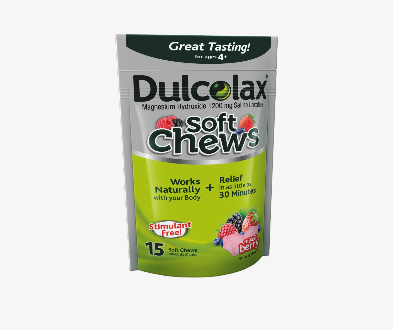 Soft Chews for Constipation Relief | Dulcolax® Saline Laxative Solutions